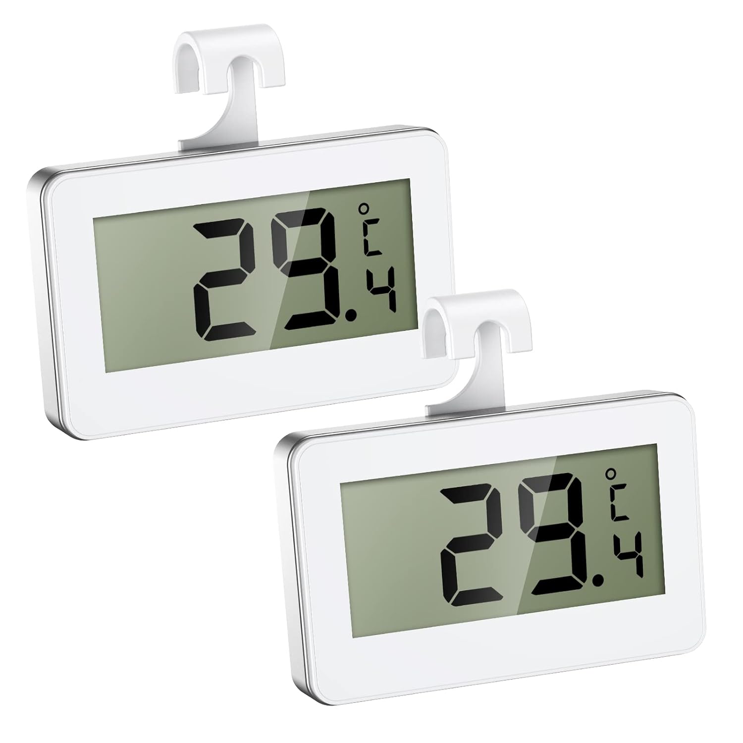 Termómetro para refrigerador, paquete de 2 minitermómetros para ...