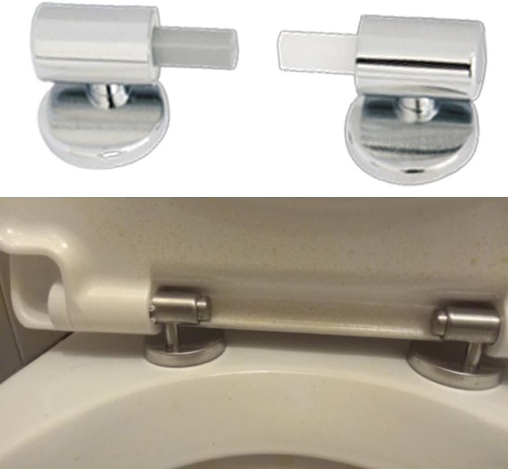 Lot de 2 Kit de Fixation pour abattant WC Traditionnel et Contemporain ...