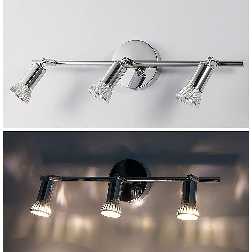 Spot de Plafond LED, Plafonniers 3 Ampoules, Spot de Plafond GU10, Spot ...