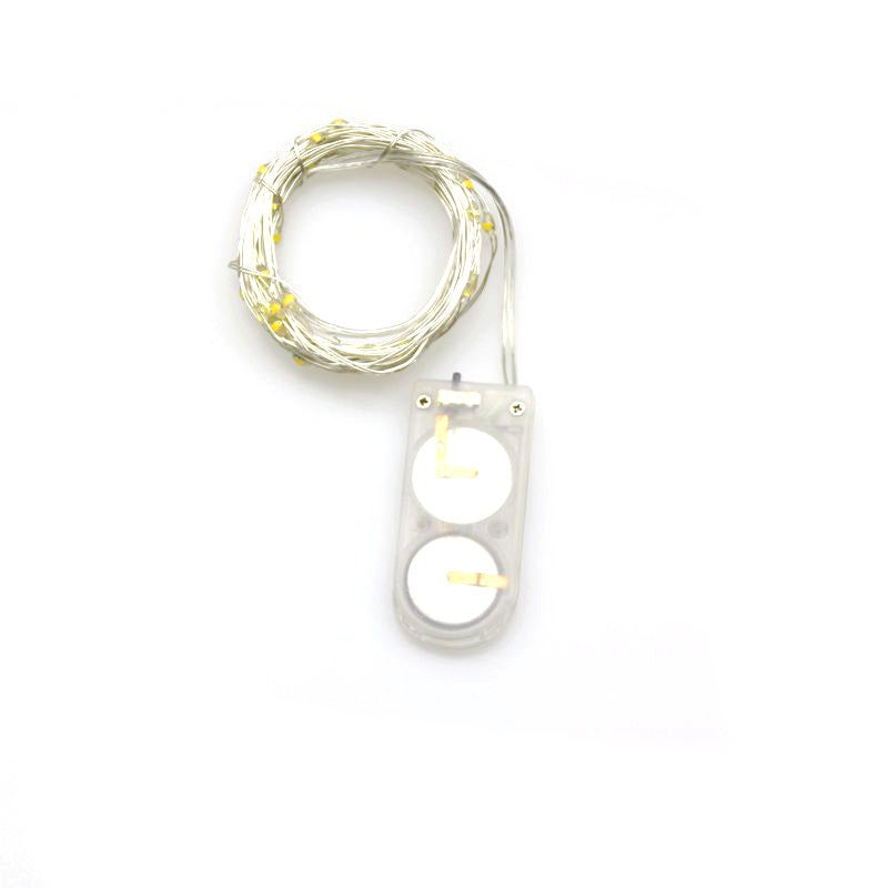 (Violet), 3 m, 30 micro-LED, guirlande lumineuse à piles, mini ...