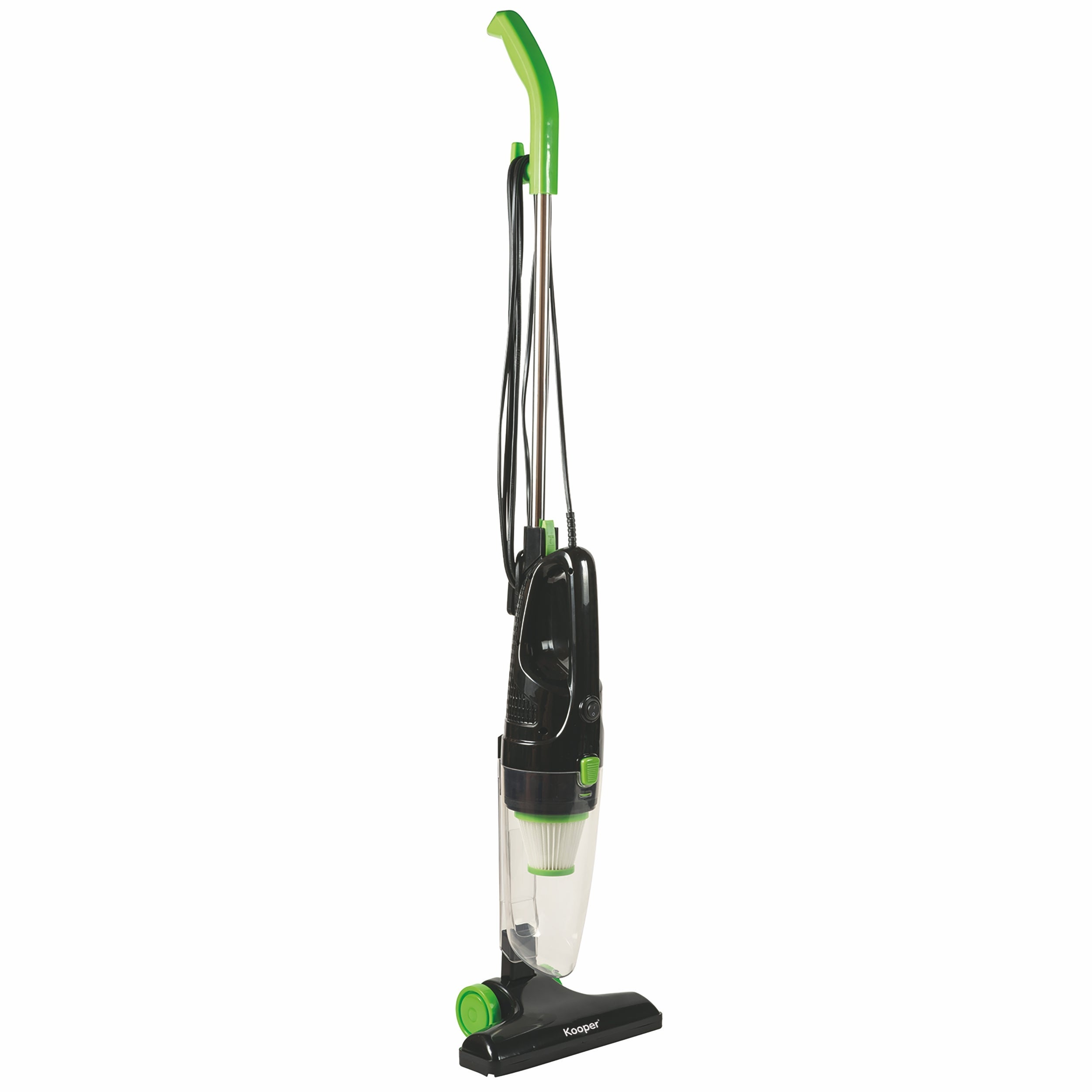 Escoba eléctrica ciclónica verde 2 en 1 accesorios incluidos 600W Falco ...