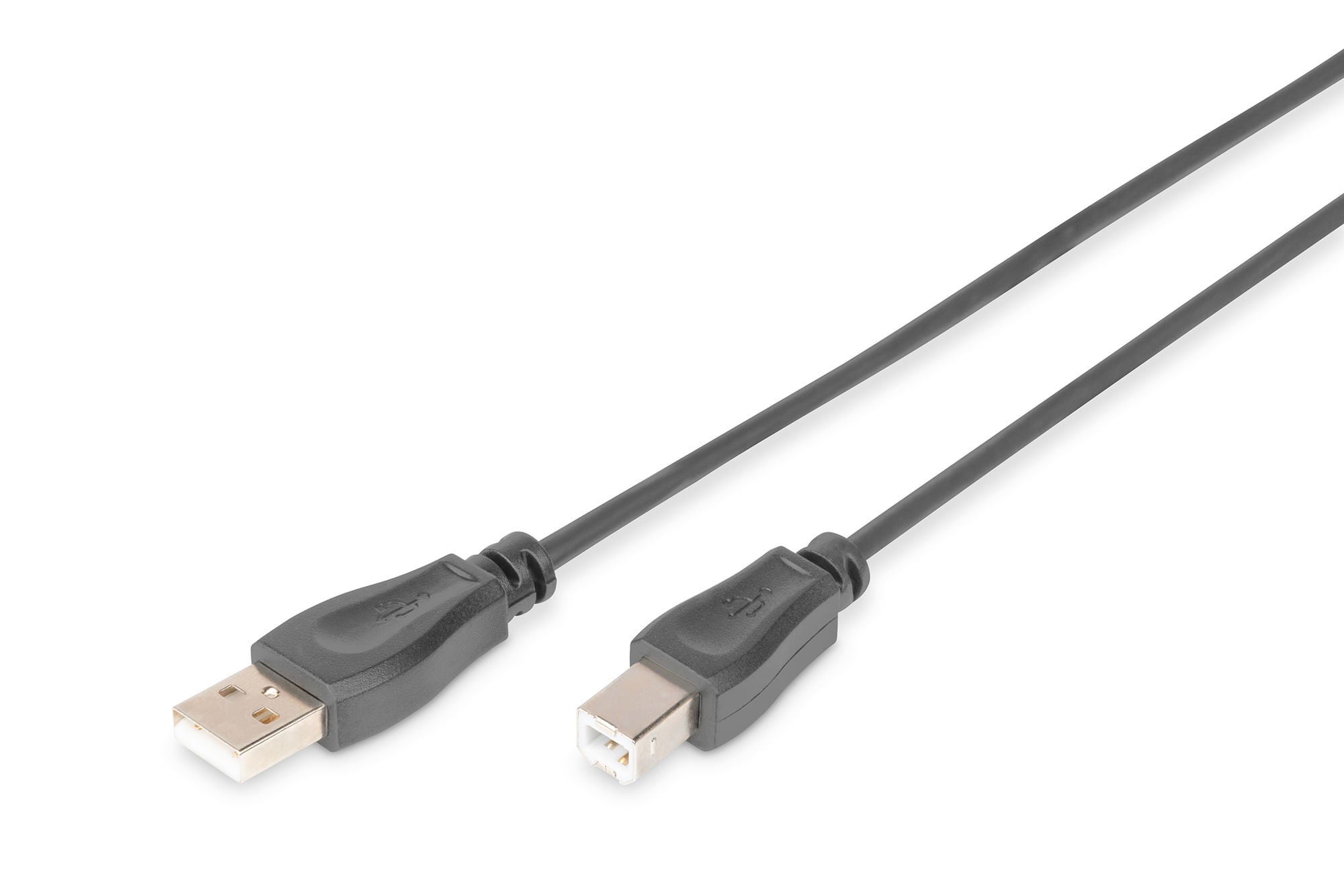 USB 2.0 connection cable type A - B M/M 0.5m USB 2.0 conform bl | Leroy ...