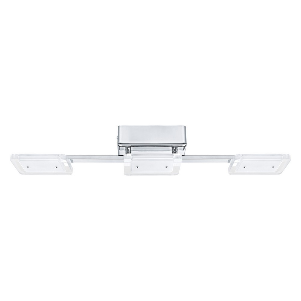 Plafonnier LED EGLO Cartama Chrome Warm Light 13W | Leroy Merlin
