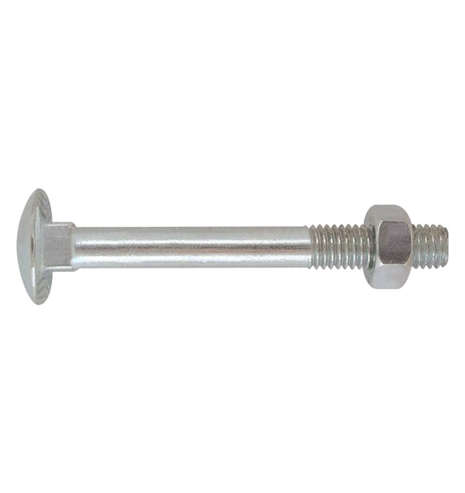 Tornillo de cabeza redonda cincado TTQSTDE 10 x 35 | Leroy Merlin