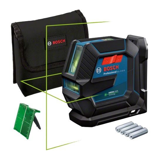 Bosch Laser di linea GLL 2-15 G mod. 0601063W00 EAN 4059952511054 ...