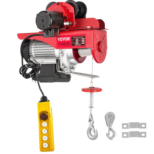 Treuil électrique 220v avec télécommande au meilleur prix | Leroy Merlin