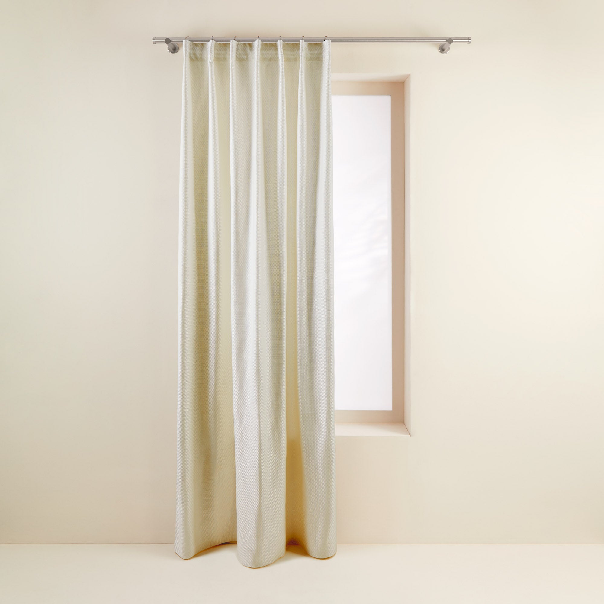 MADURA - Rideau Coconut Tamisant en Tissage toile à l'effet satiné ...