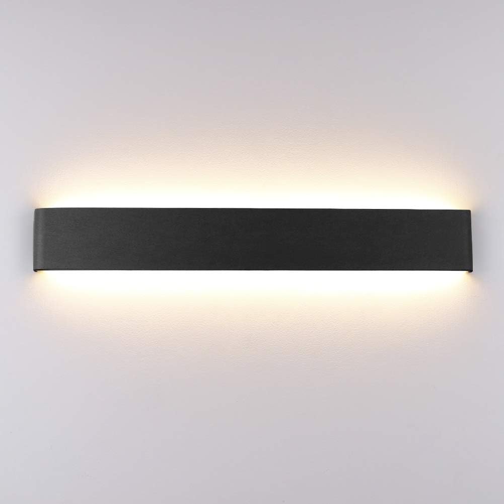 Applique Murale LED 20W 61 cm - Aluminium Moderne, 1990 lm, Blanc Chaud ...