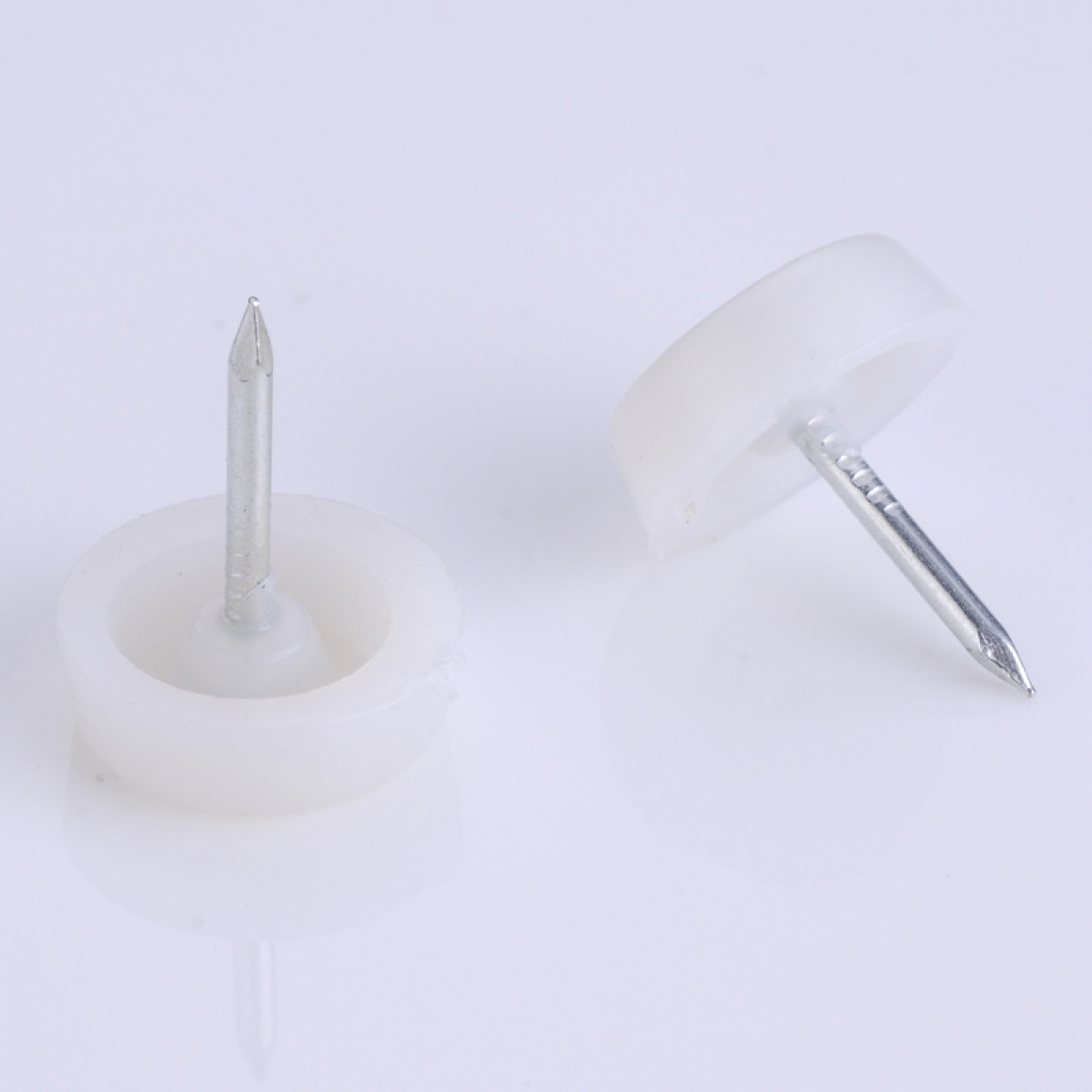 20 mm 2pcs Plastique BLANC Patin glisseur diam | Leroy Merlin