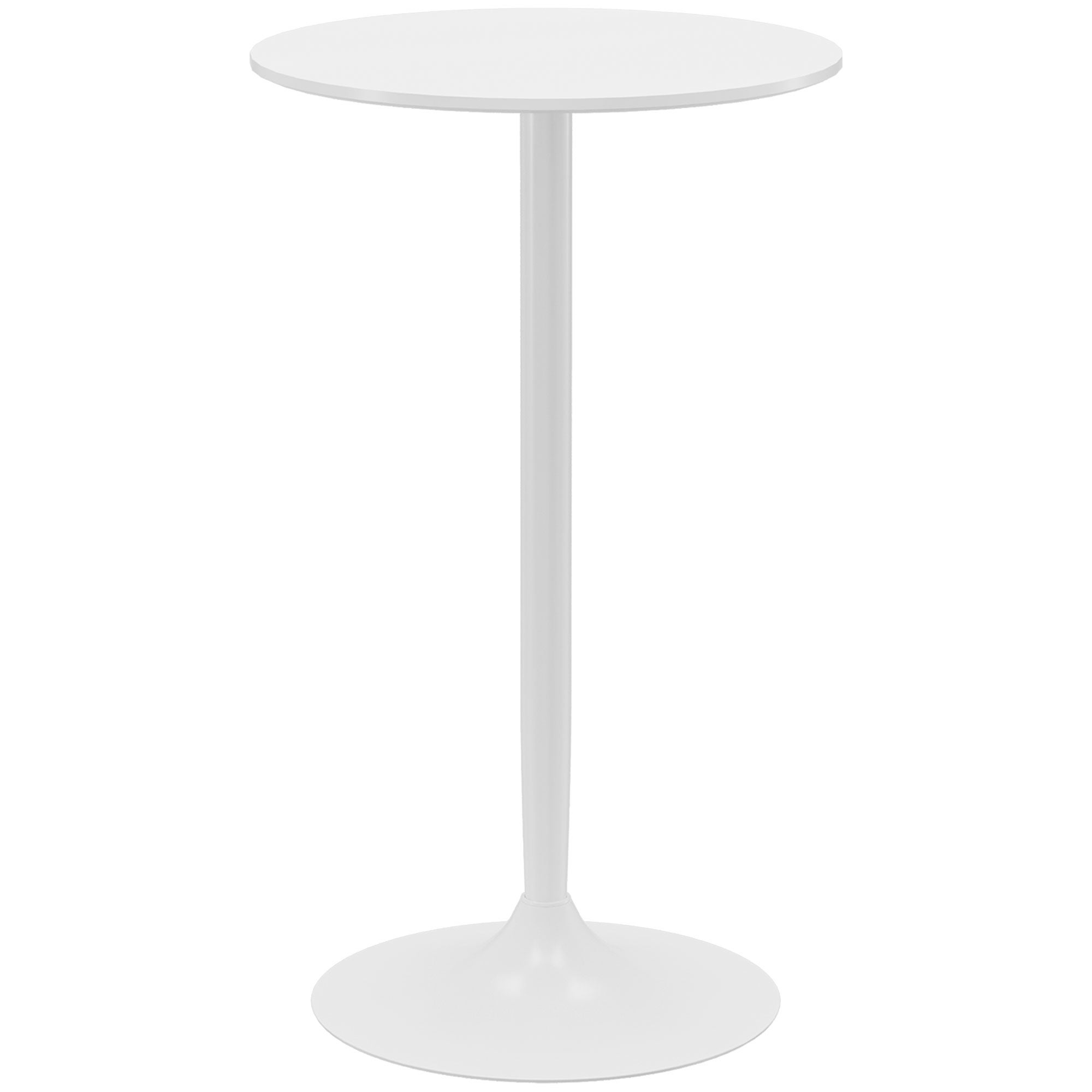 Table de bar ronde style contemporain dim. 60L x 60l x 102H cm | Leroy ...