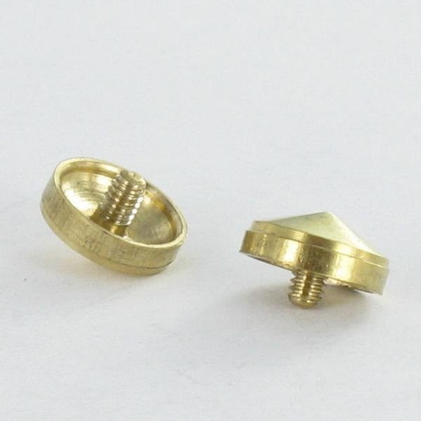 Rosace Conique Laiton 15 Queue M3 Pas 60 - 1 piece | Leroy Merlin