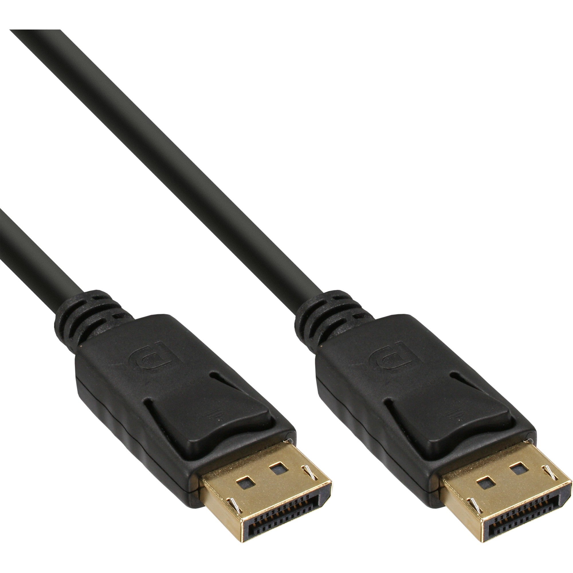 Cavo DisplayPort 4K (UHD) InLine Nero 2 m | Leroy Merlin