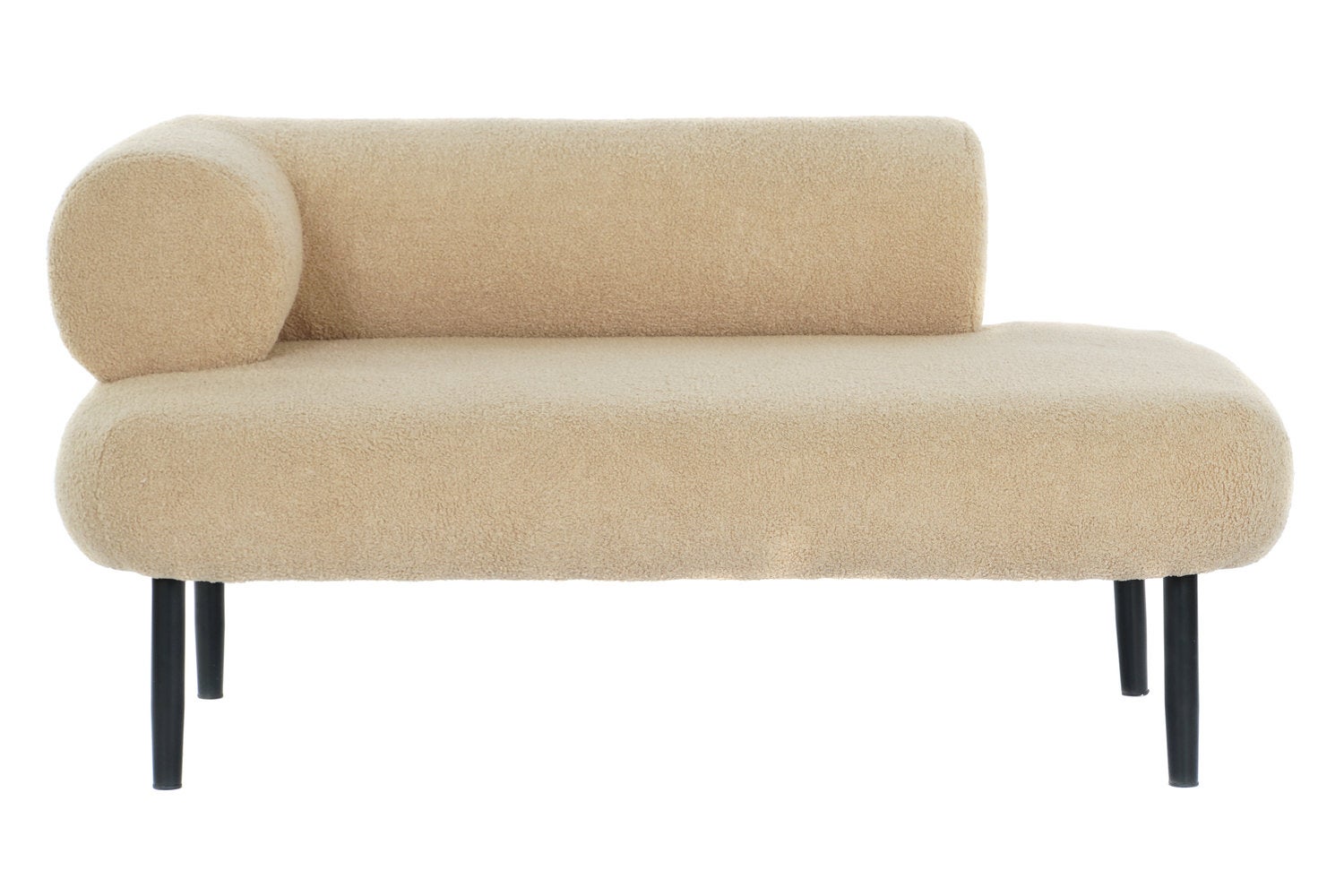 Divano in metallo poliestere 127,5X73,5X64 Beige | Leroy Merlin