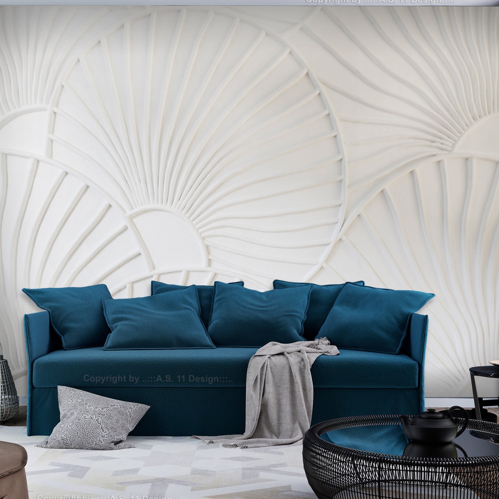 Papier peint Windy Texture - 450 x 315 cm | Leroy Merlin
