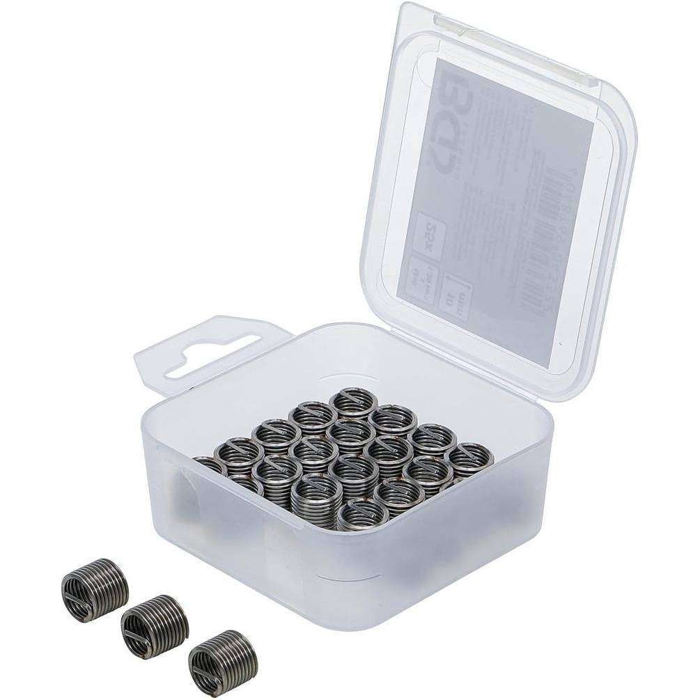 Inserts Taraudés M10 x 1,25 - Lot de 25 pcs - Acier Résistant ...