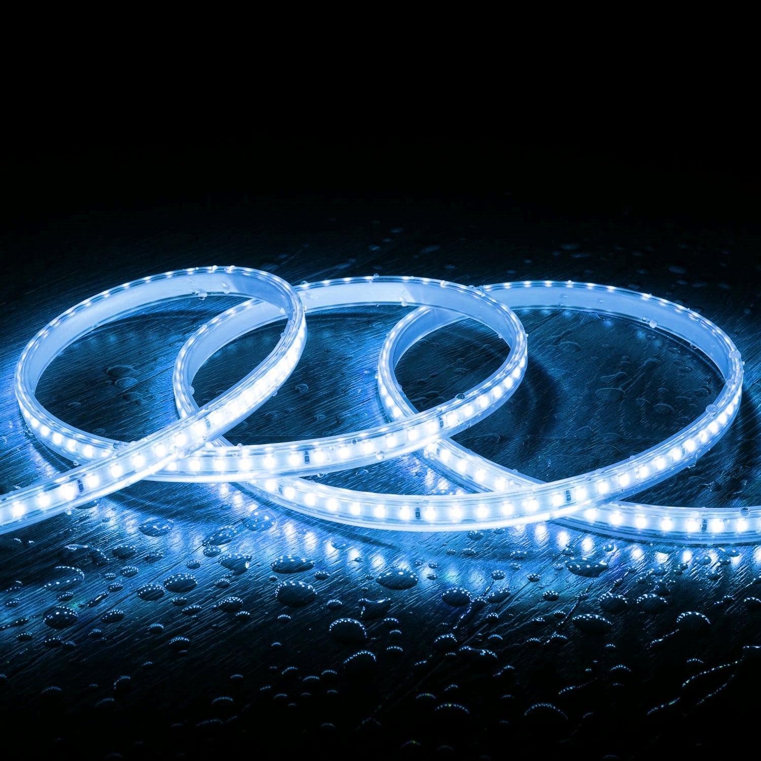 Tira LED Regulable 220V SMD 120 LED/m Color 8.5W/m Ancho 12mm Corte ...