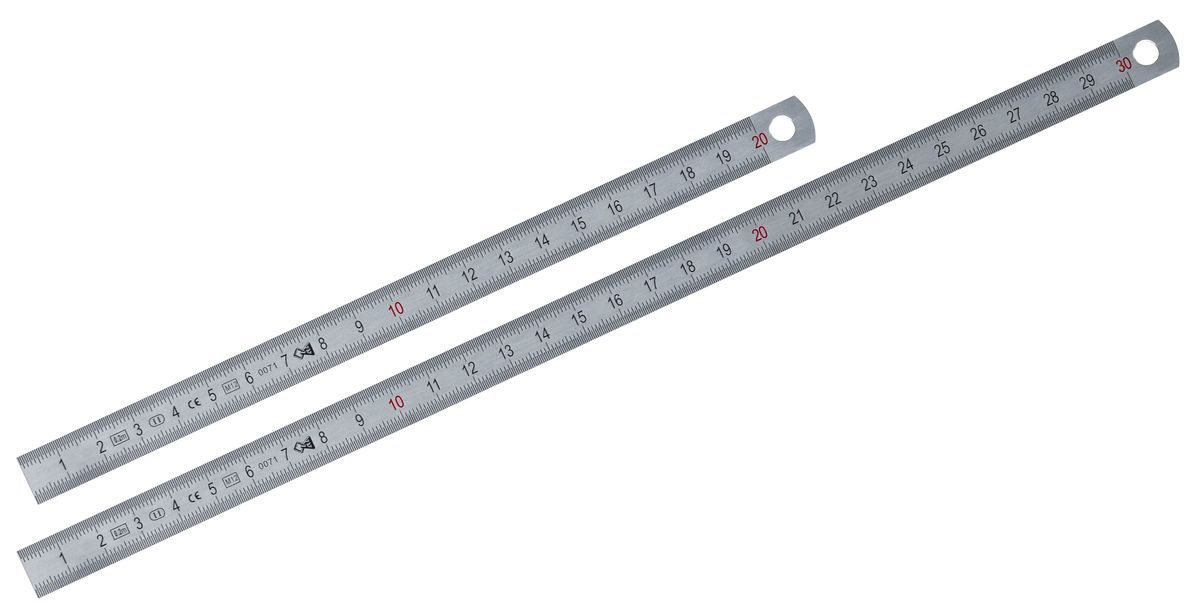 Réglet - acier mat flexible 13 mm 300 mm | Bricoman