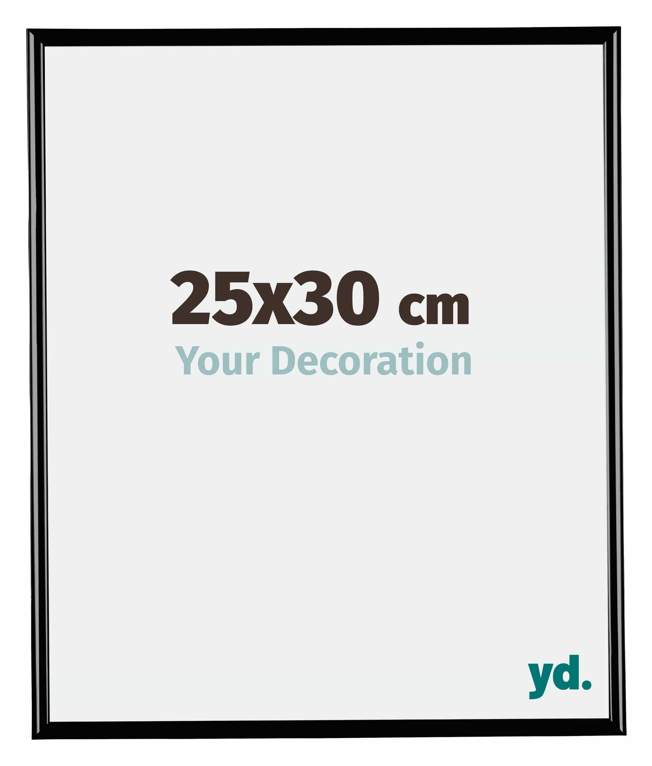 Yd. Cadre photo 25x30 cm - Noir Brillant - Plastique - Bordeaux | Leroy ...
