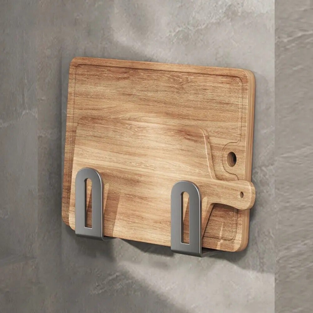 2 Piezas de Acero Inoxidable Soportes de Pared para Tapas, Cocina ...