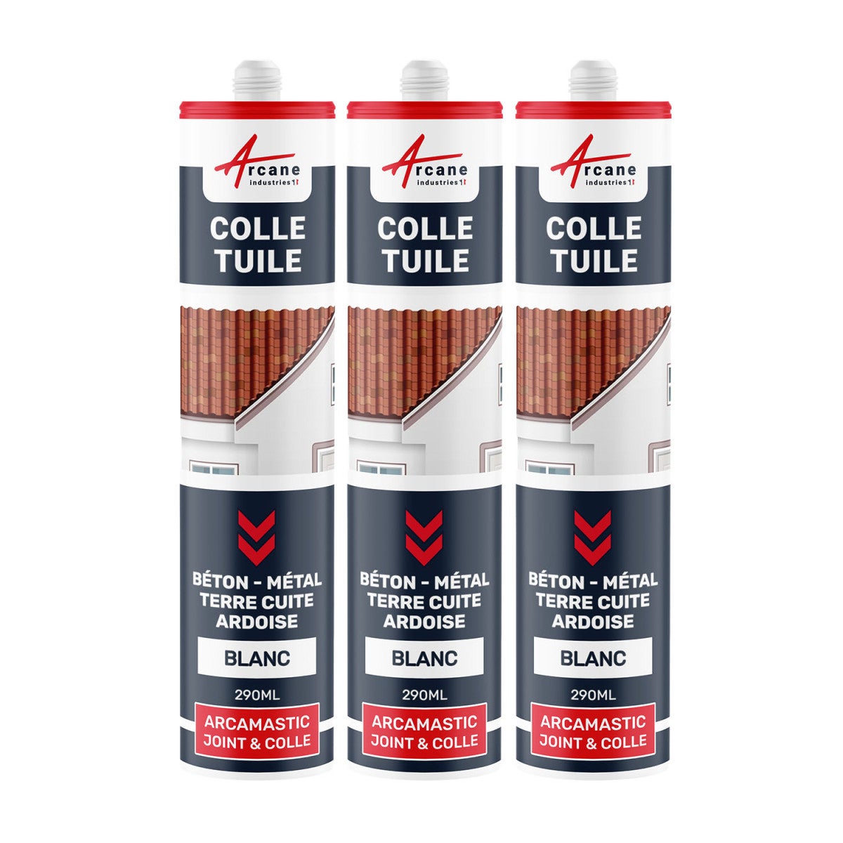 Mastic Colle Tuiles Polyuréthane Hybride: ARCAMASTIC JOINT ET COLLE ...