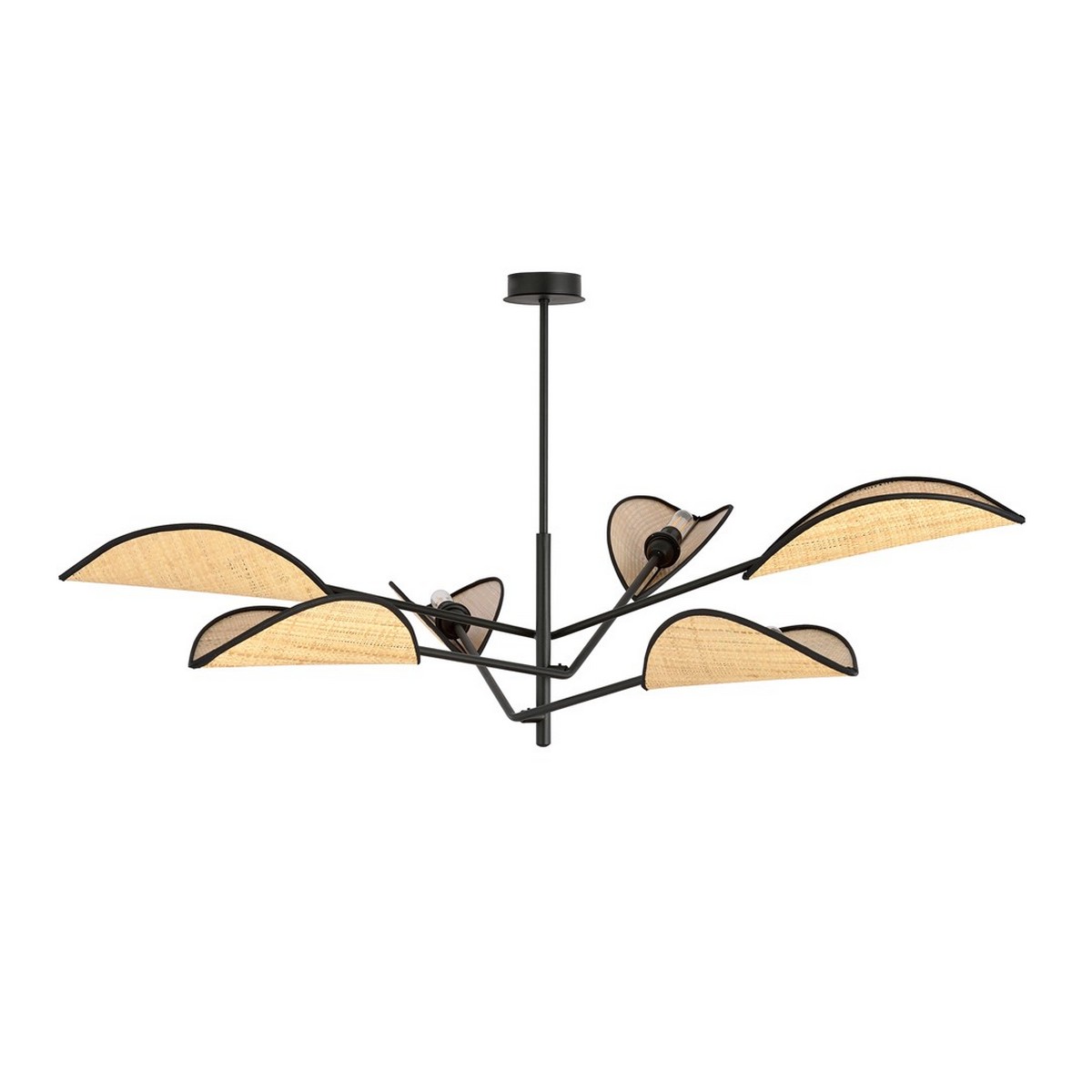 Lámpara de Suspensión Vene 2, Acero, Negro, Seven Design | Leroy Merlin