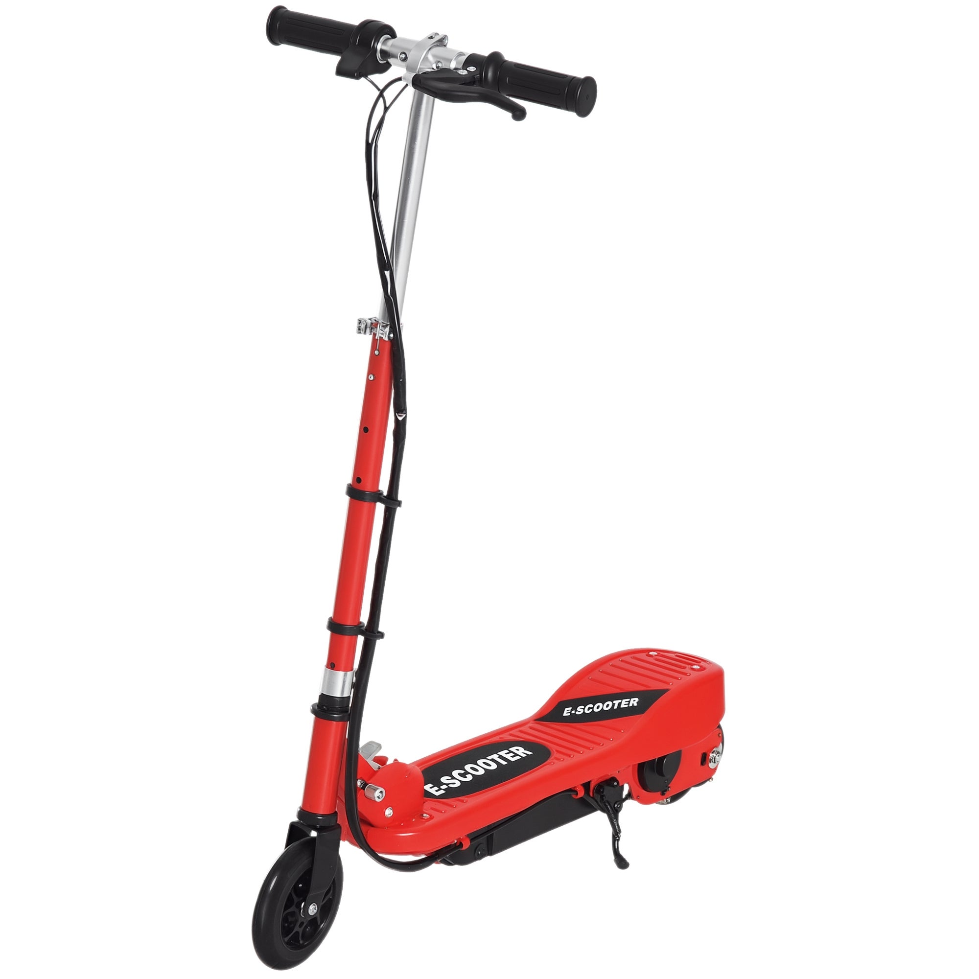Scooter électrique pour enfants HOMCOM Acier et PP Rouge 74x36x92.5 cm ...