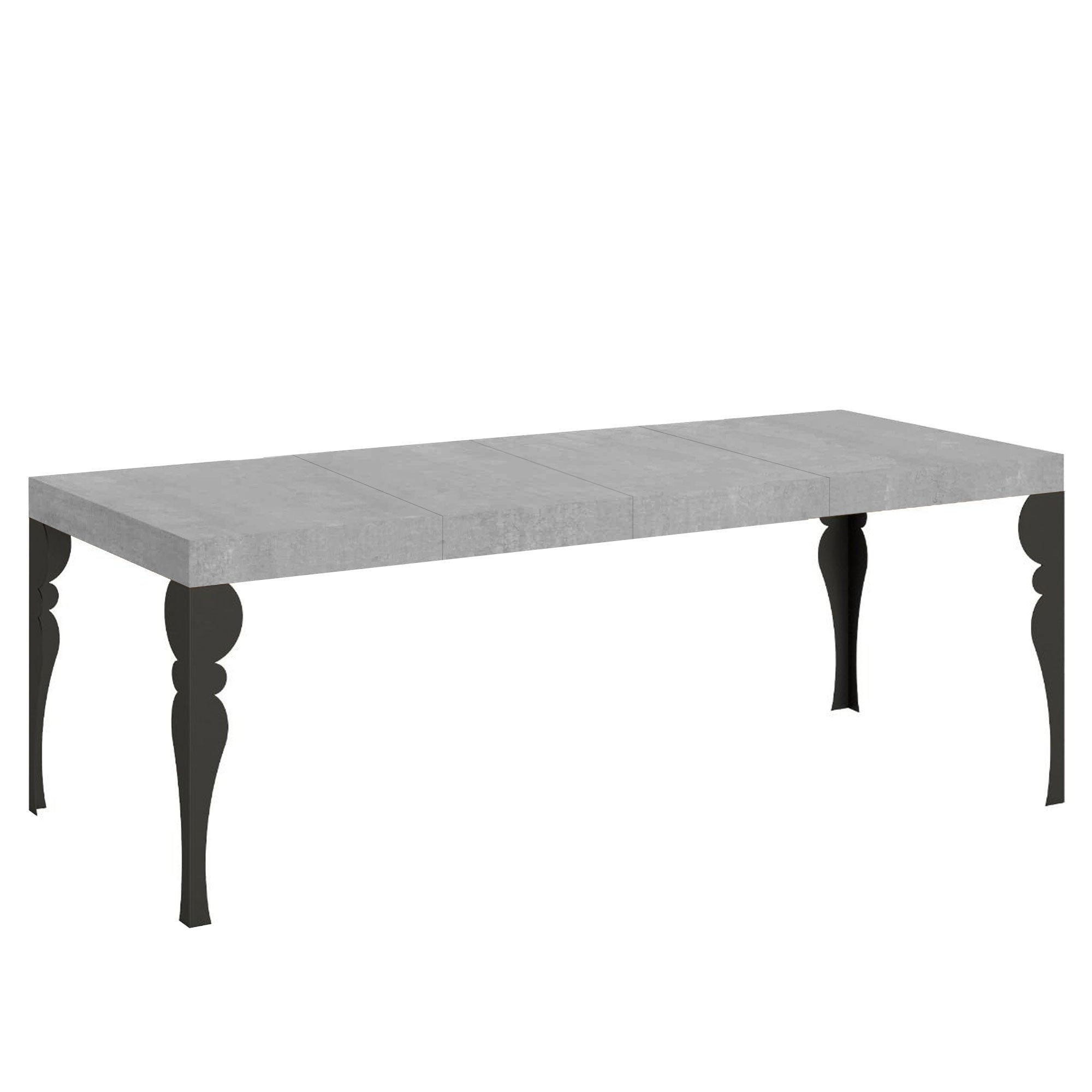 Table extensible 90x180/284 cm Paxon Premium Ciment Structure ...
