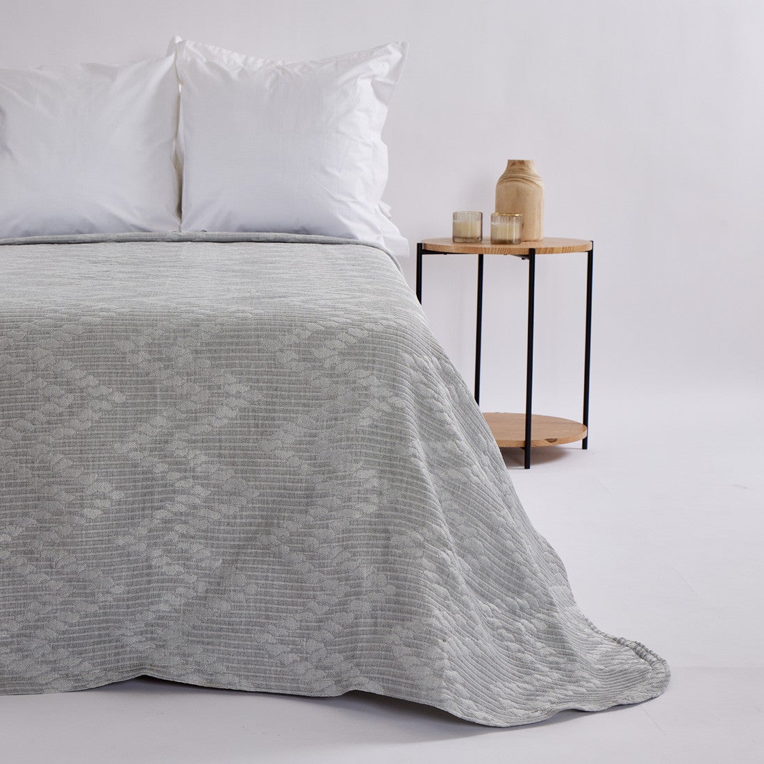 Colchas 160x260 - Color Gris / plata | Leroy Merlin