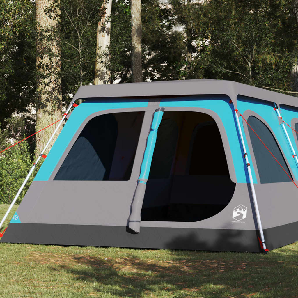 Tienda familiar domo 8 personas azul desenganche rápido | Leroy Merlin