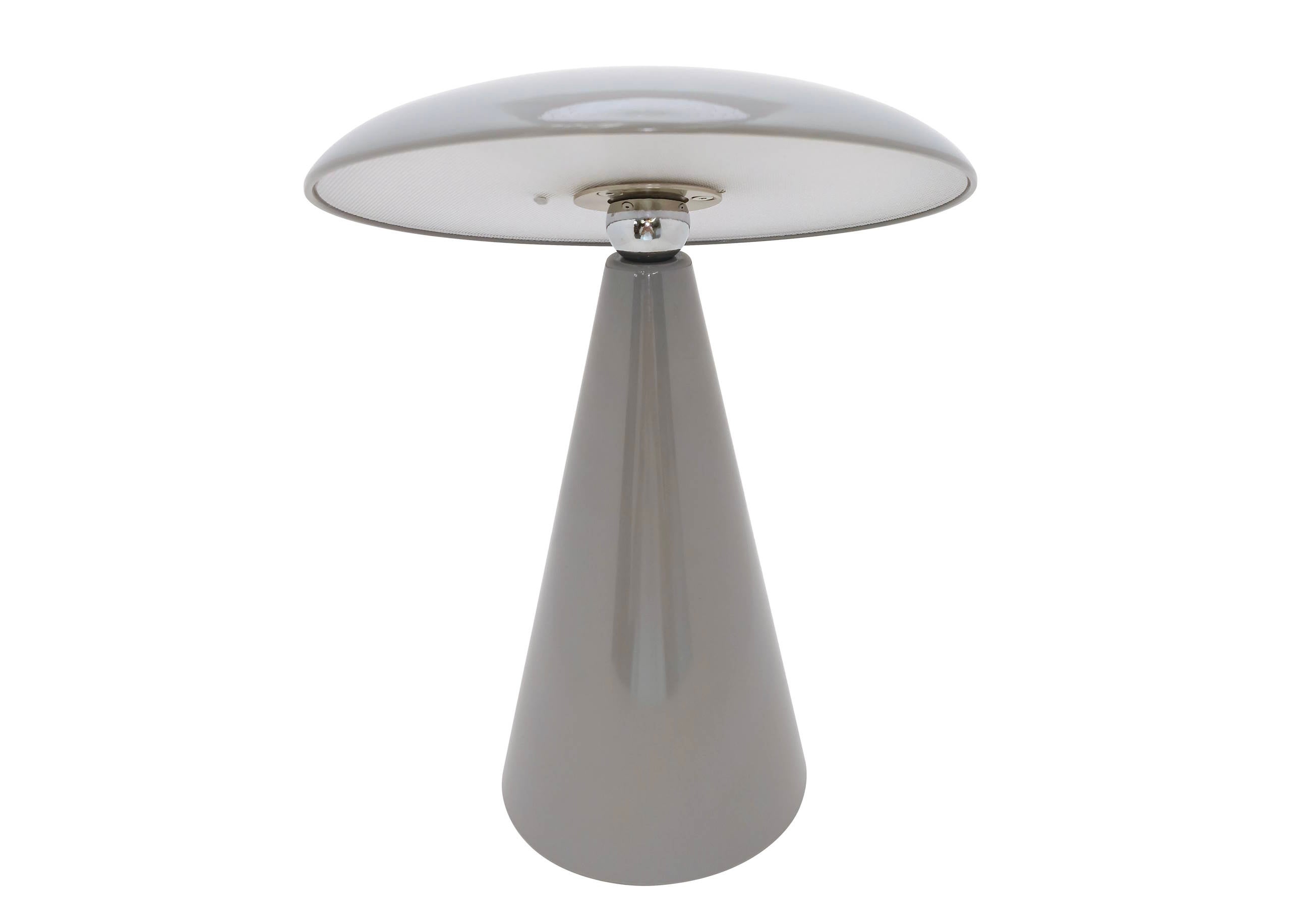 Lampe de table Kinoko, éclairage LED inclus, sans fil, abat-jour ...