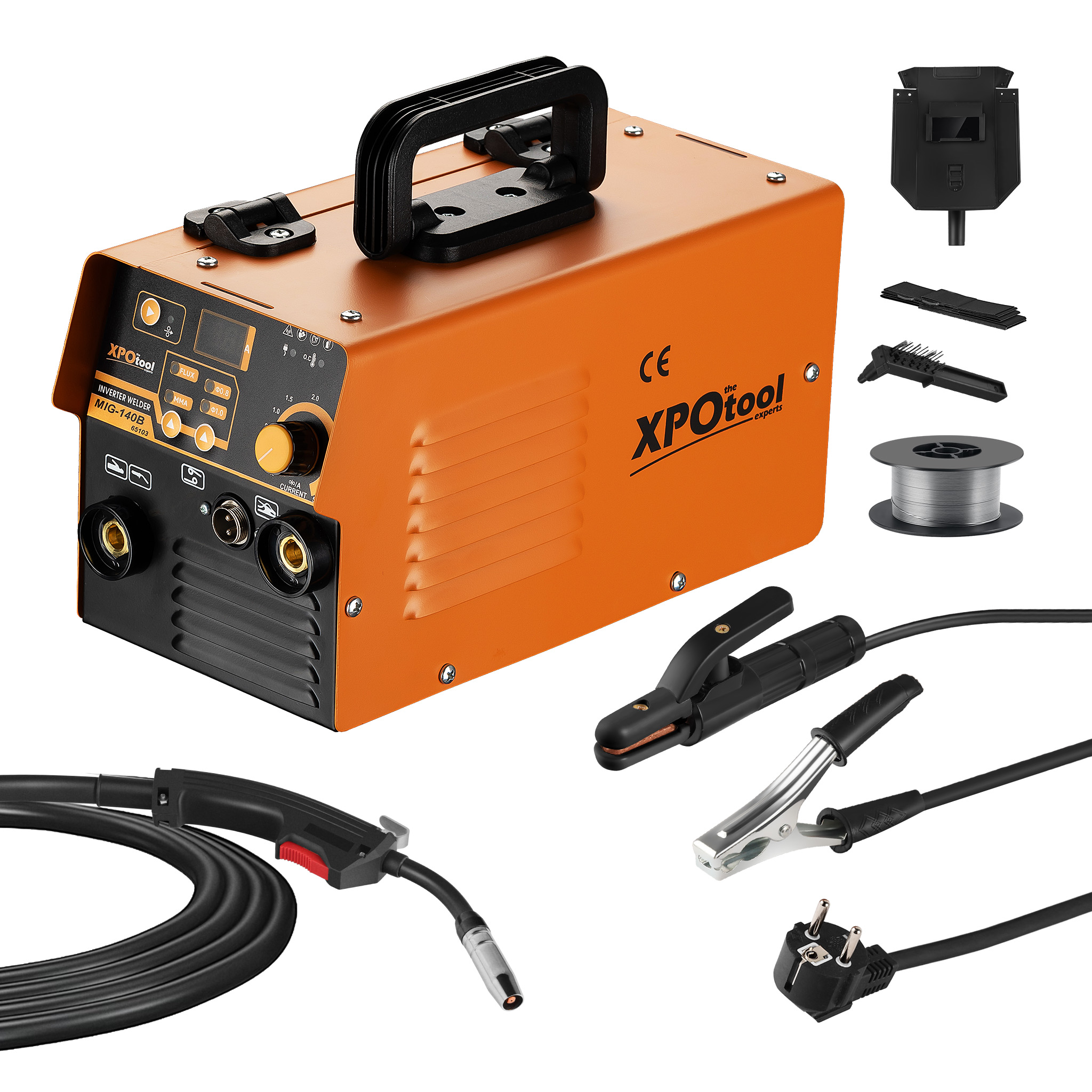 XPOtool Poste à souder numérique MMA Inverter IGBT 30–120 A – Soudeuse ...