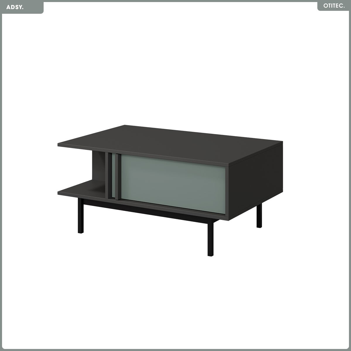 Table basse - L.93 x H.43 x P.60 - ADSY | Leroy Merlin