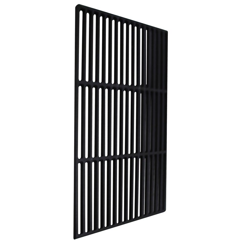 Grille en fonte Carrée Grille de barbecue Grille de cuisson Grille de ...