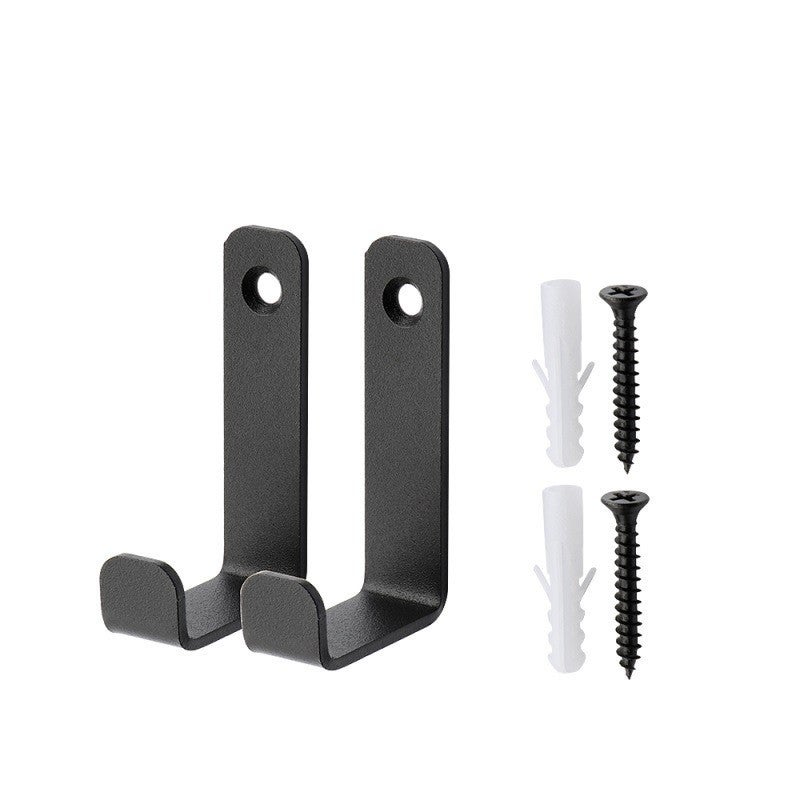 2pcs Crochets Muraux Robuste, Crochet En J Pour Garage, Crochet ...