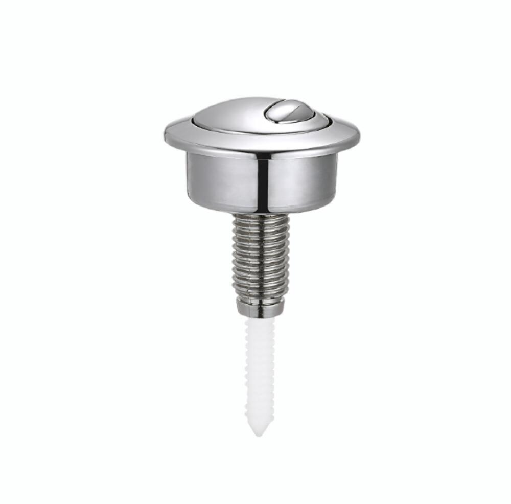 Bouton poussoir double pour chasse d'eau WC Chromé Compatible avec ...