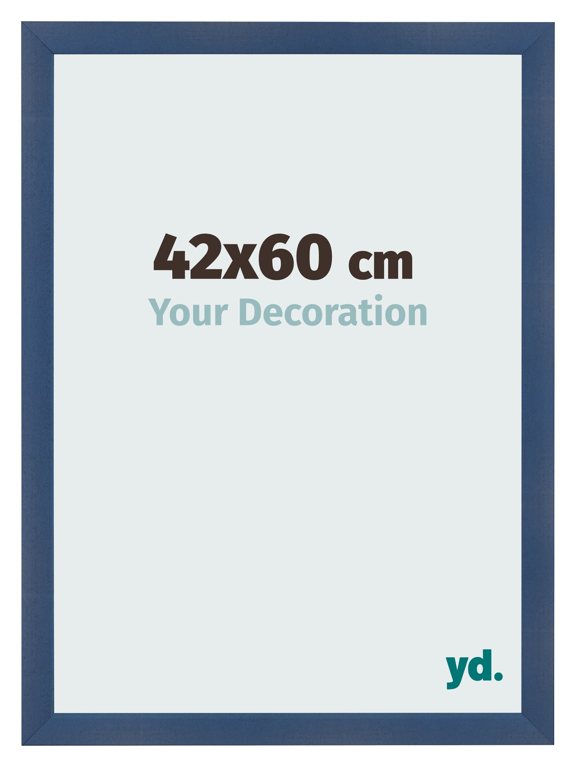 Yd. Cadre photo 42x60 cm - Bleu Fonce Patine - MDF - Pisa | Leroy Merlin