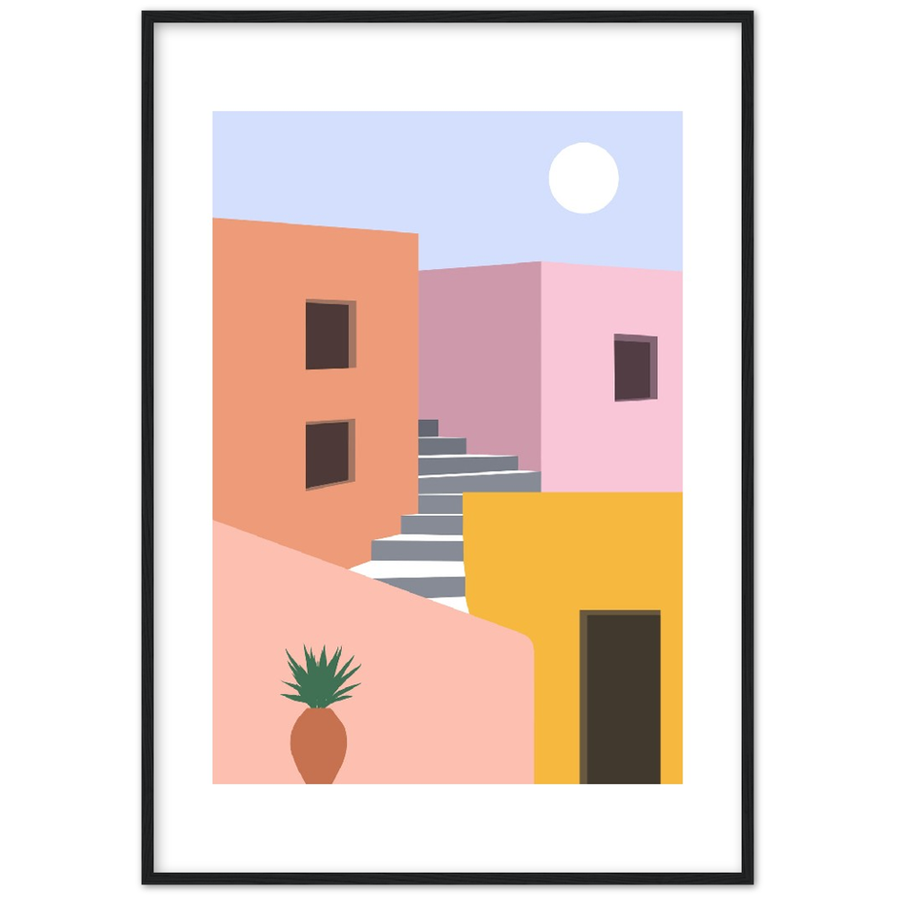 Lámina decorativa para enmarcar ALGARVE I 40x50 cm | Leroy Merlin