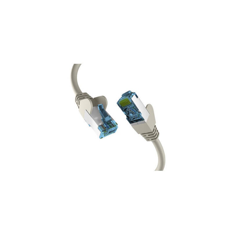 C ble r seau Efb rj45 avec cat7 rohcable gris 0.25m | Leroy Merlin