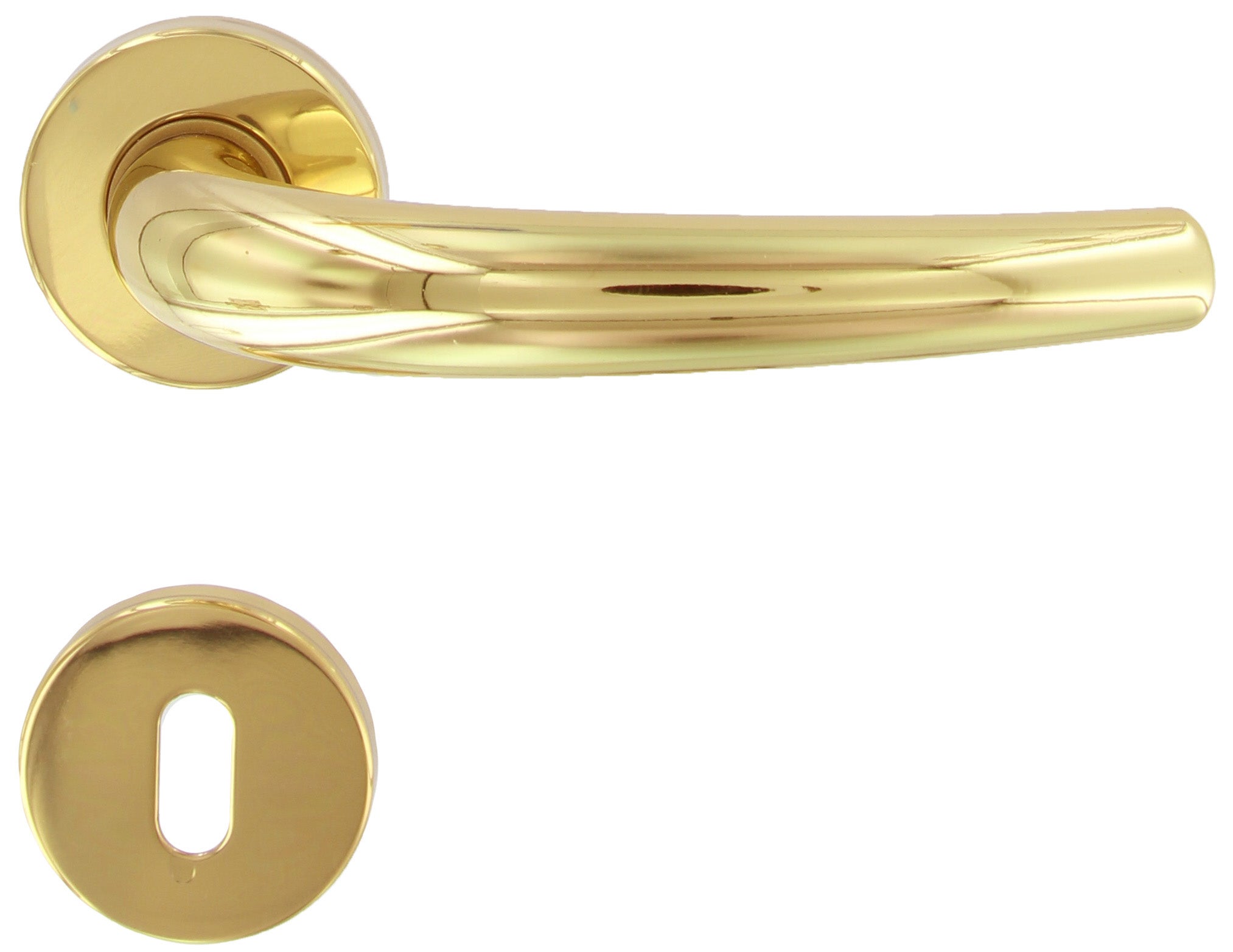 MANGO BL TORINO CON PUÑO ORO PULIDO | Leroy Merlin