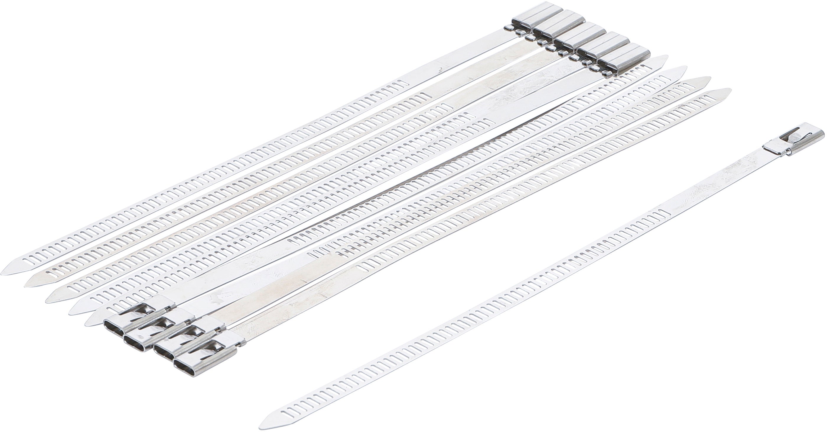 Surtido de sujetacables | acero inoxidable | inoxidables | 7,0 x 200 mm ...