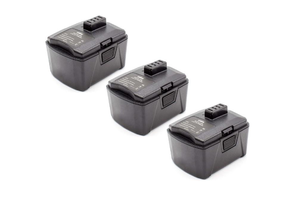 Vhbw 3x Batterie remplacement pour Ryobi BPL-1220, 130503001, CB120L ...