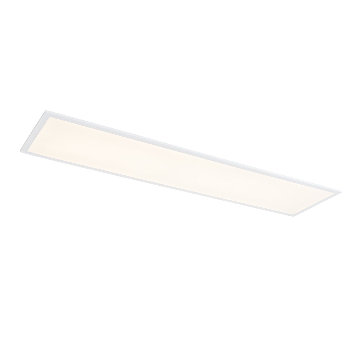 Panel LED empotrable blanco oblongo con LED 3000K - 6500K - Seagal ...