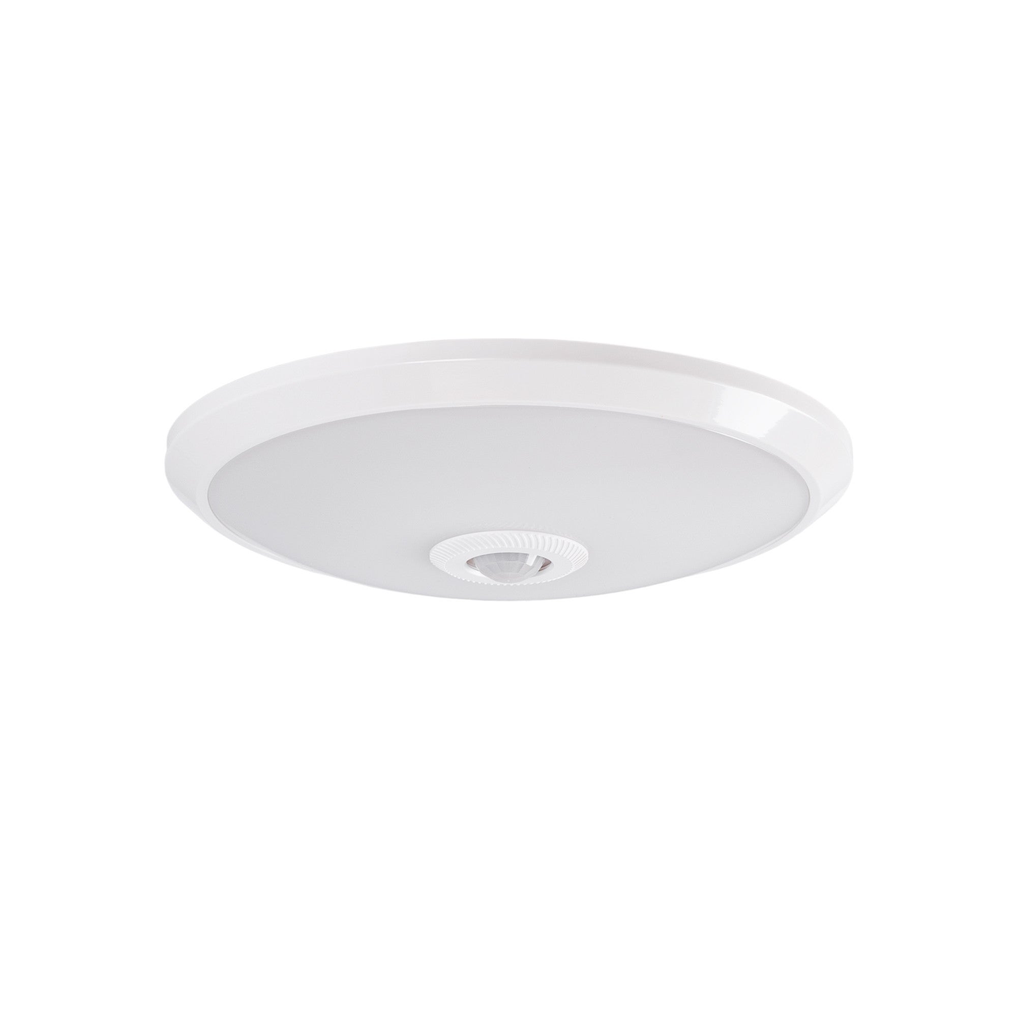 Plafón LED con sensor de movimiento PIR- 20W - Ø30cm - IP20 - Blanco ...