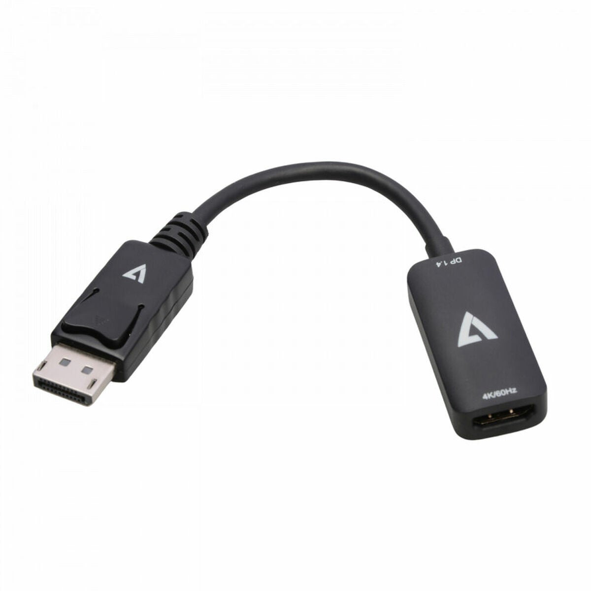 Adattatore DisplayPort con HDMI V7 V7DPHDMIACTV Nero 4K Ultra HD ...