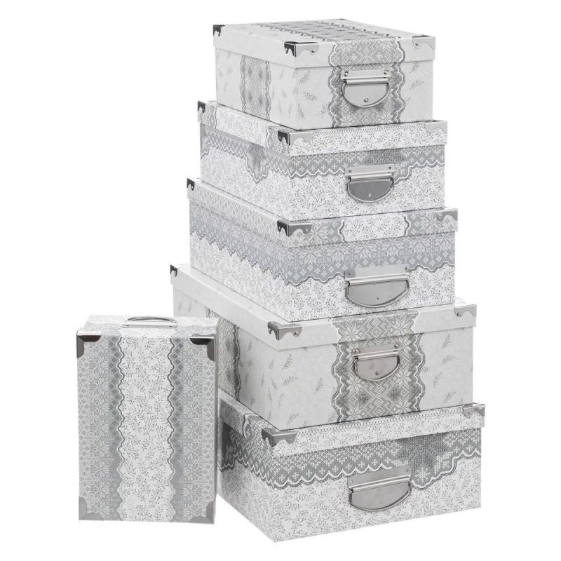 PACK 6 CAJAS CARTON RECT. LAPONIE- | Leroy Merlin