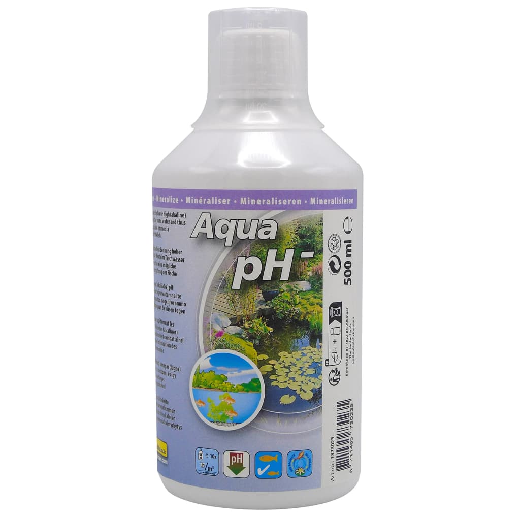 Tratamiento de agua para estanques Aqua PH- 500 ml para 10000 l | Leroy ...