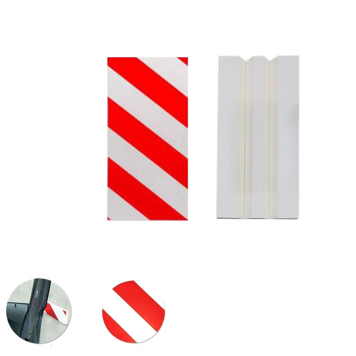 Adhesivo protector para parachoques de puerta de garaje de 20x38x2 mm ...
