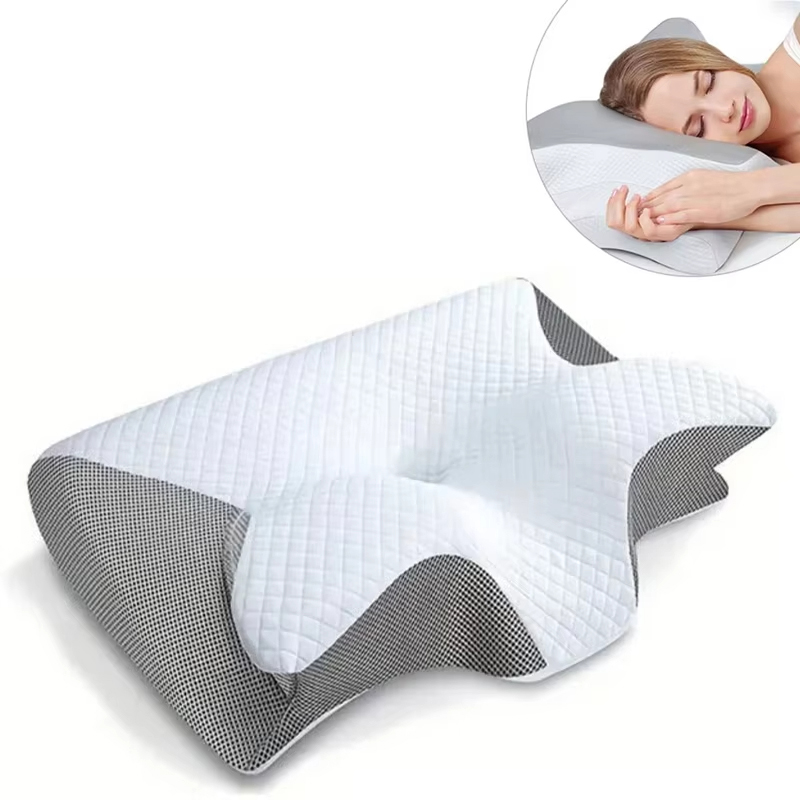 Almohada de soporte cervical para aliviar el dolor de cuello, almohada ...