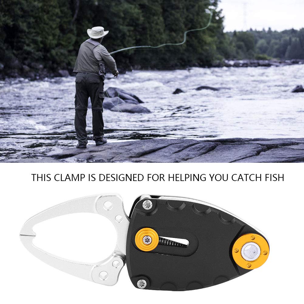 Mini Metal Fish Lip Gripper Clamp Pinza per la pesca Accessori per ...