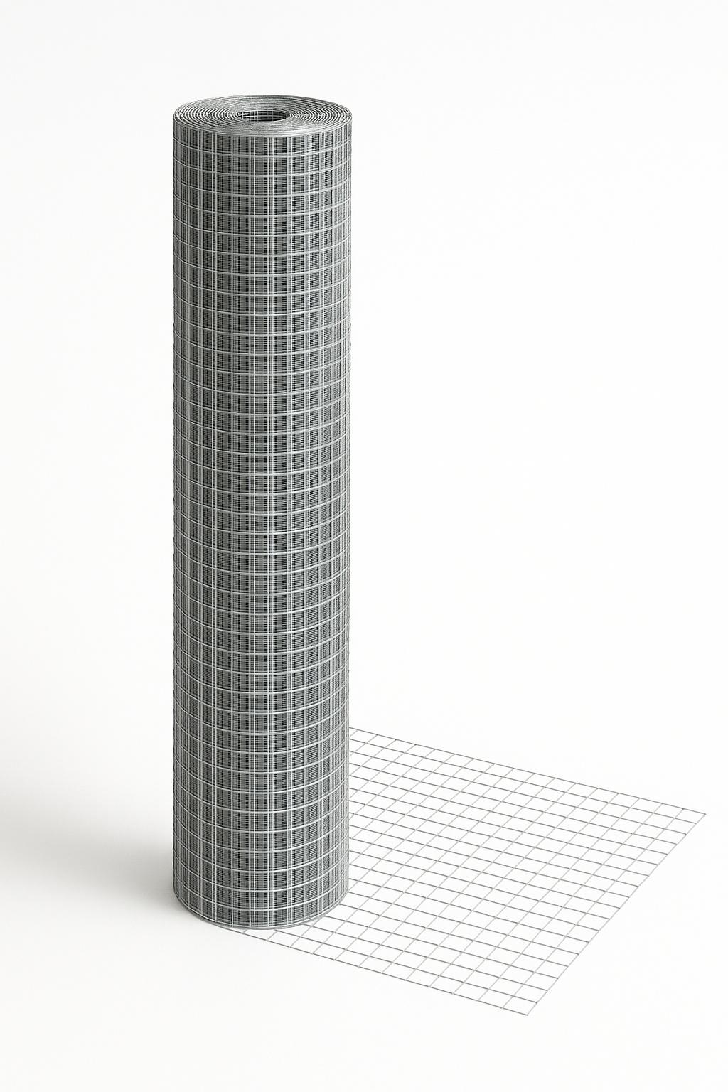 Rollo de alambre 1200 cm x 100 cm x 0,08 cm, luz de malla 1,27 x 1,27 ...